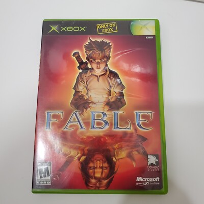 XBOX FABLE ULTRA RARE BLACK LABEL, (Microsoft Xbox 2004) box only | eBay