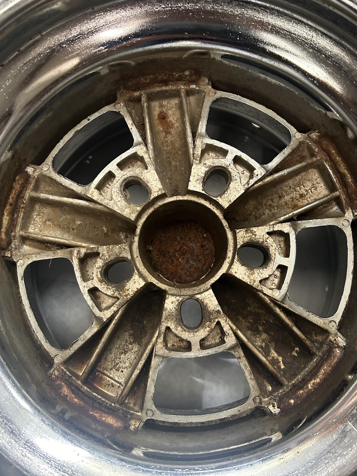 Cragar S/S Mag Wheels 15x10 Deep Dish Chevy Ford Mopar Drag Race Hot ...