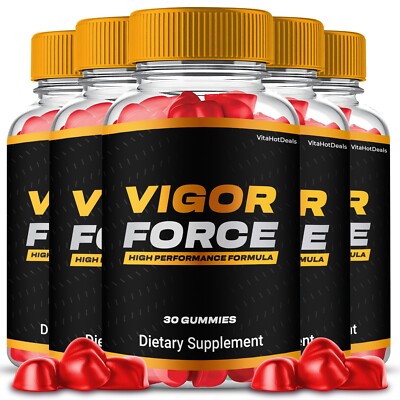 Vigor Force Gummies Supplement, Max Strength, VigorForce Energy Boost ...