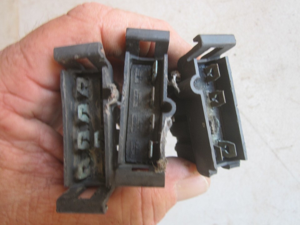 63 64 65 66 MOPAR A BODY ENGINE FIREWALL SIDE BULKHEAD WIRE PLUGS OEM ...