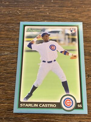 2010 BOWMAN DRAFT PICKS & PROSPECTS STARLIN CASTRO BDP4 /399 BLUE ...