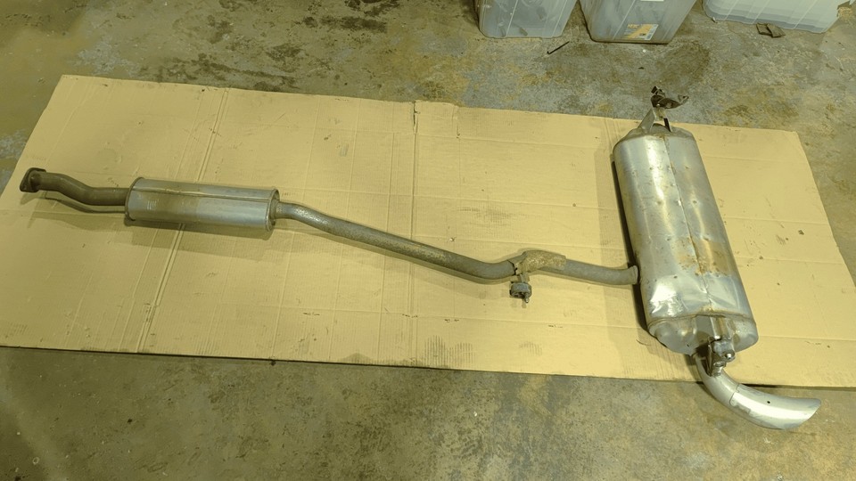 2021-2024 Nissan Rogue AWD Rear Exhaust System Muffler Resonator Pipe ...