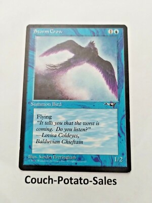 MTG Storm Crow Alliances Regular Common - Uncirculated NOS | eBay