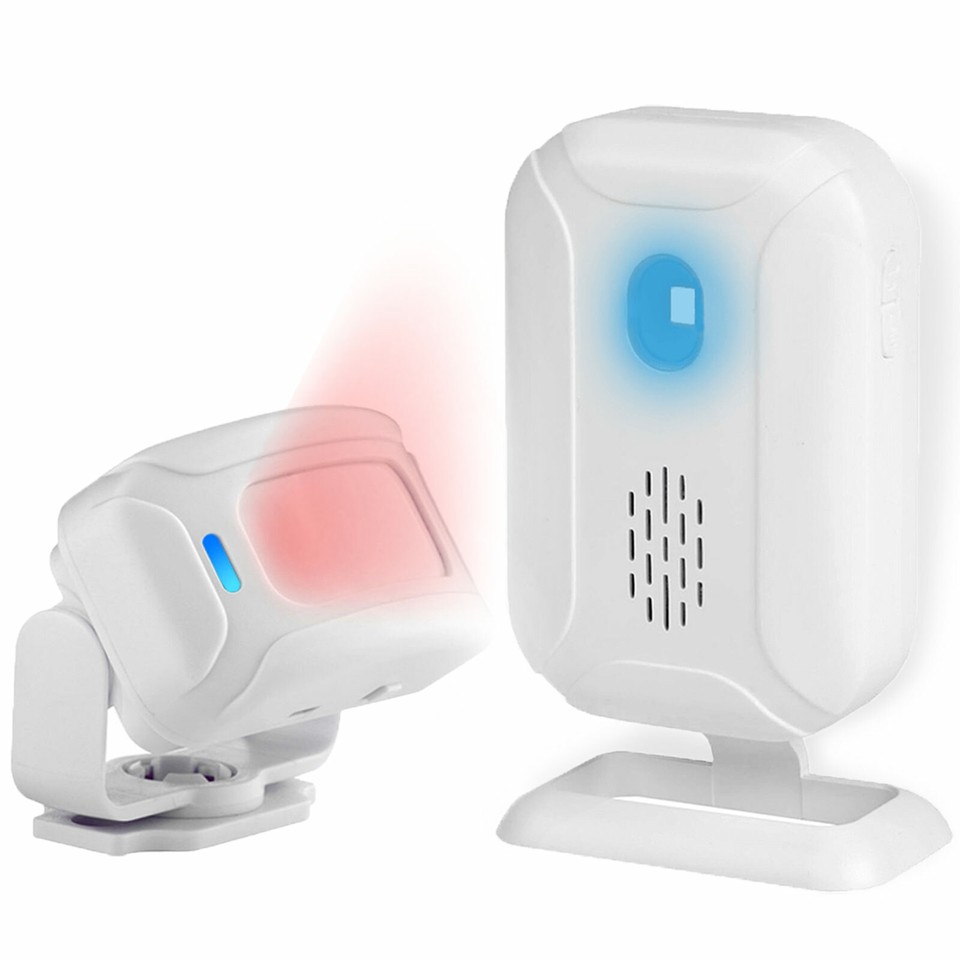 Store Welcome Door Bell Alarm Wireless Infrared Motion Sensor Window ...