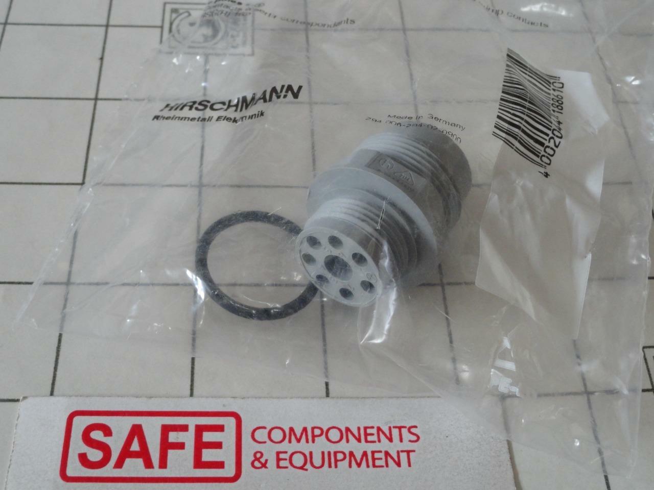 HIRSCHMANN 931592001 N6R AM 2 Socket 7-Pin (6+PE) Male Connector Panel ...