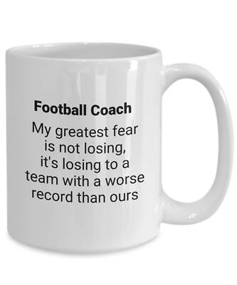 Football Coach Mug Football Coffee Mug Coach Mug Coach Gift Coach Gift ...