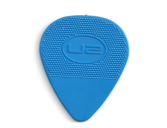 U2 Bono Guitar Pick Tour Mold Injected Rare Concert Stage Plectrum BONO ...