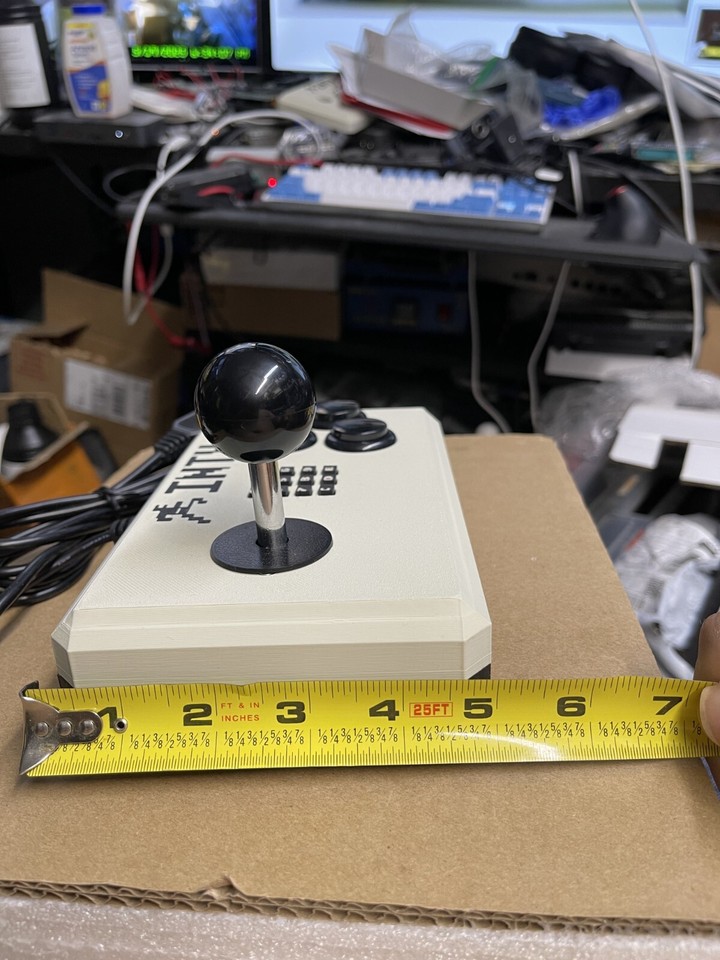 Intellivision Controller w/working keypad 3D Printed Shell Sanwa clone ...