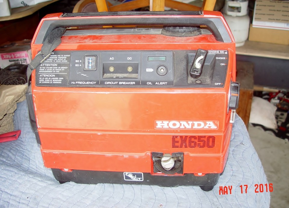 Honda EX650 EX 650 Gas Powered Portable Generator | eBay