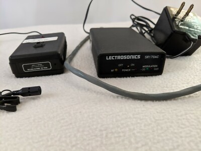 Lectrosonics Wireless Systems Set with Microphone | eBay