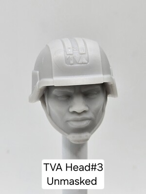 3d Printed TVA AGENT HEAD#3. 1:12 6" Classified/ Legend Compatible | eBay