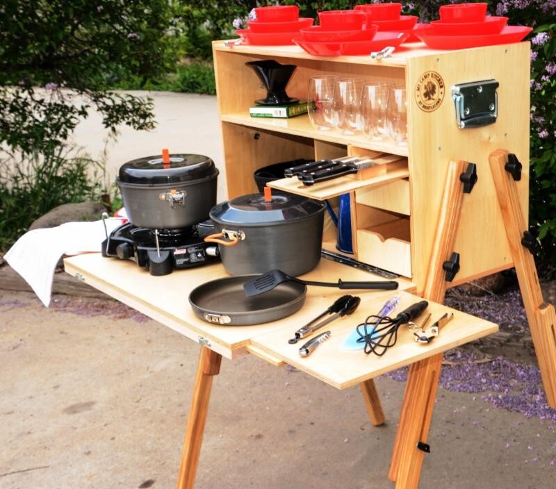 My Camp Kitchen - Patrol Box Kit (Assembly Required) | eBay