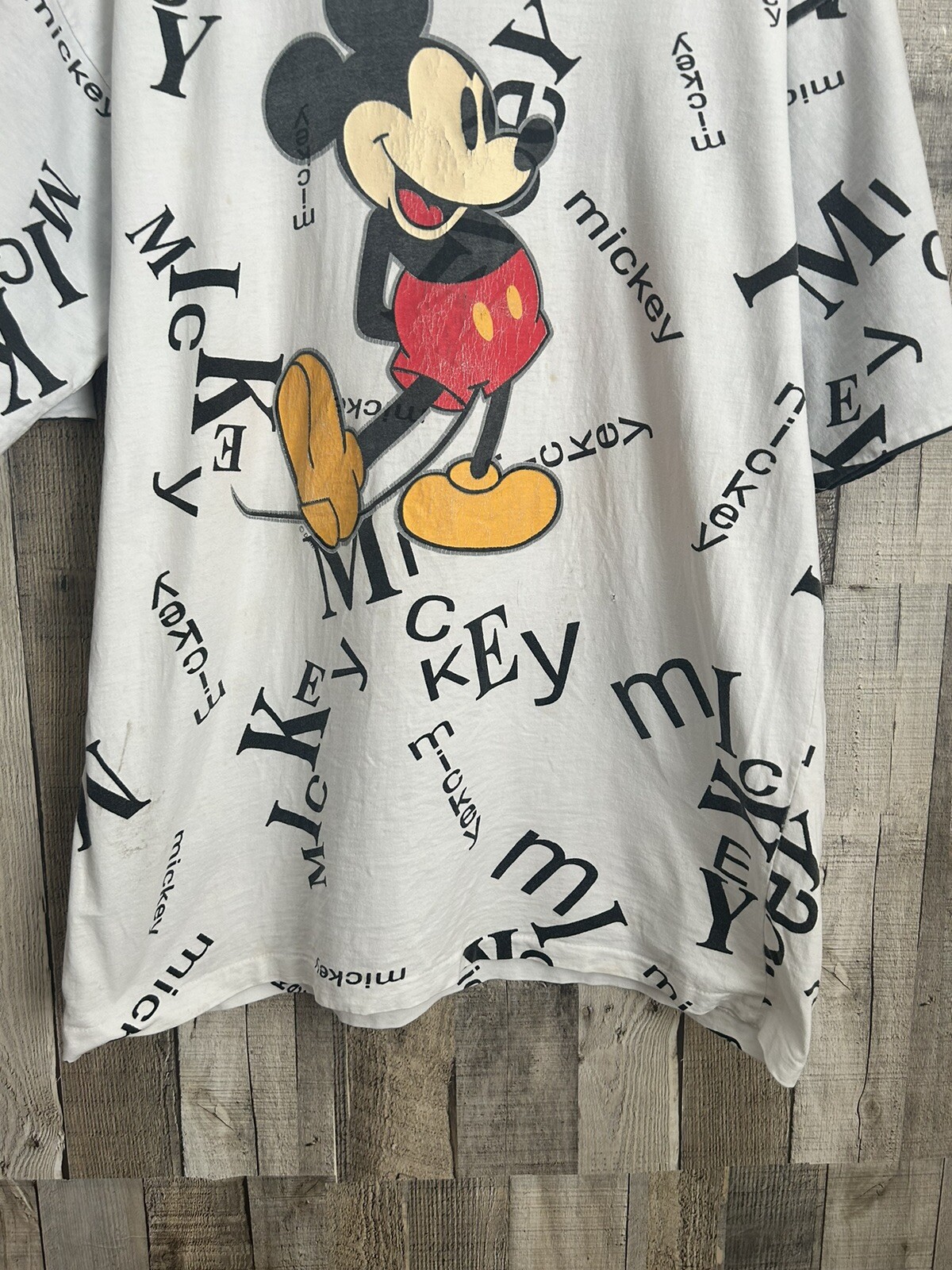 Vintage 90’s Disney Originals Mickey Mouse All Over P… - Gem