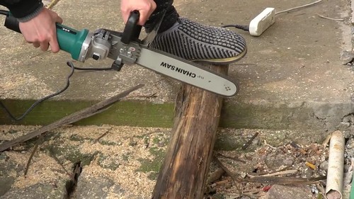 Powerful Electric Chain Saw, Professional Tree Cutting Machine, Wood ...