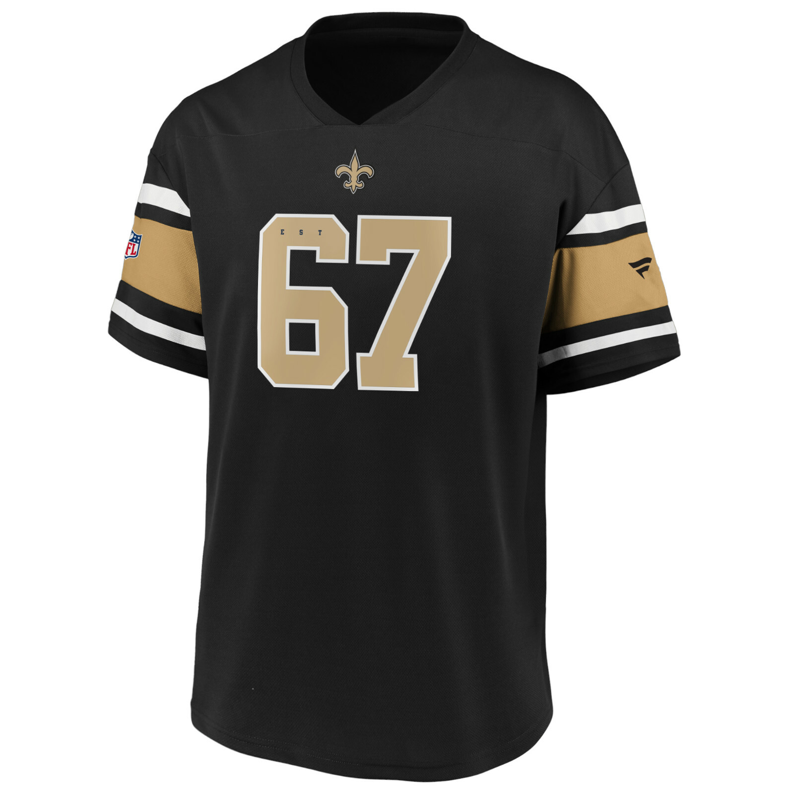 NFL New Orleans Saints 67 Trikot Shirt Polymesh Franchise Supporters ...