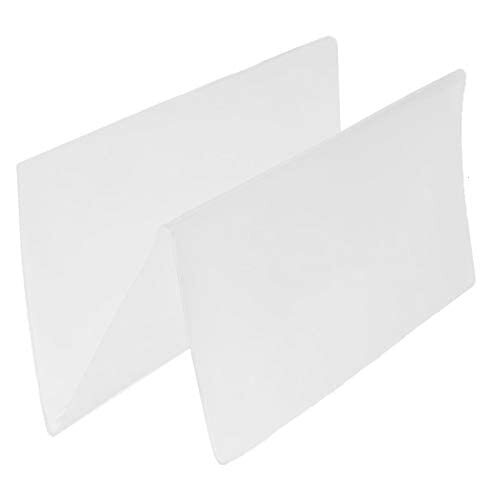 Set of 2 Clear Checkbook Protector Divider Inserts for Duplicate Checks ...
