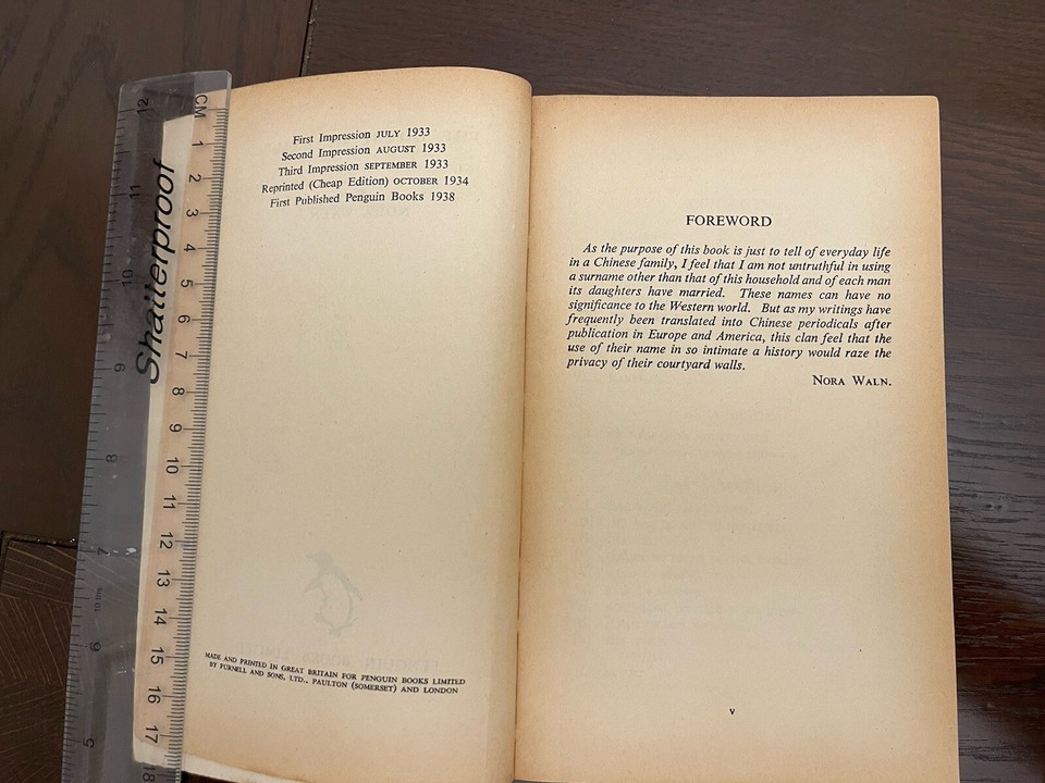 Penguin Books The House Of Exile Nora Waln no. 168 1938 first edition ...