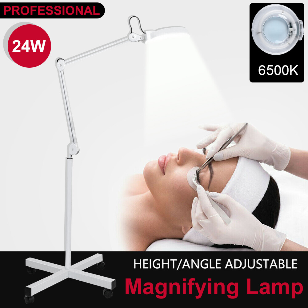 Daylight 5X Magnifying Magnifier Lamp Light Salon Spa Beauty Nail Hobby ...