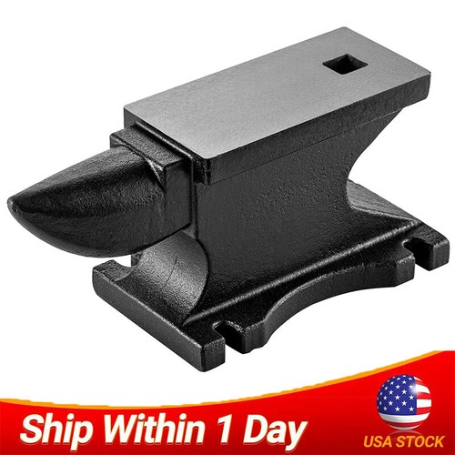Single Horn Anvil Cast Steel Anvil 100 lbs Blacksmith for Forging ...