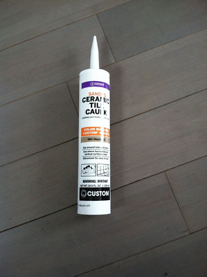 Custom Sanded Ceramic Tile Caulk 380 Haystack | eBay
