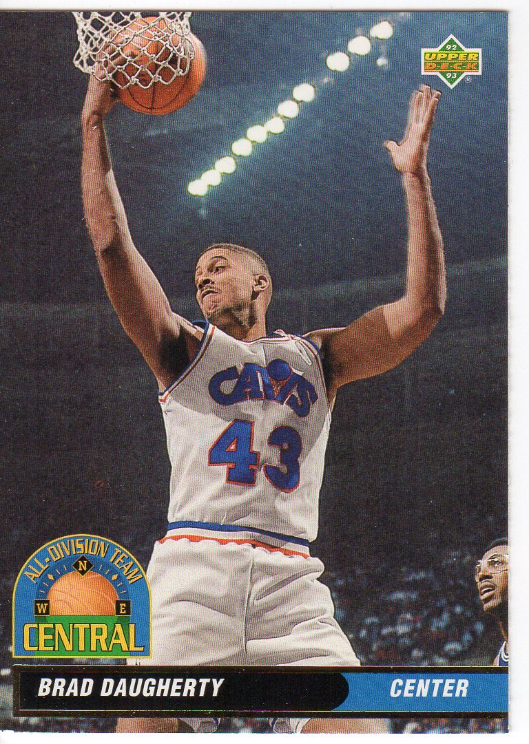 1992/93 NEW #40 BRAD DAUGHERTY NBA BASKETBALL CARD FIGURE | eBay