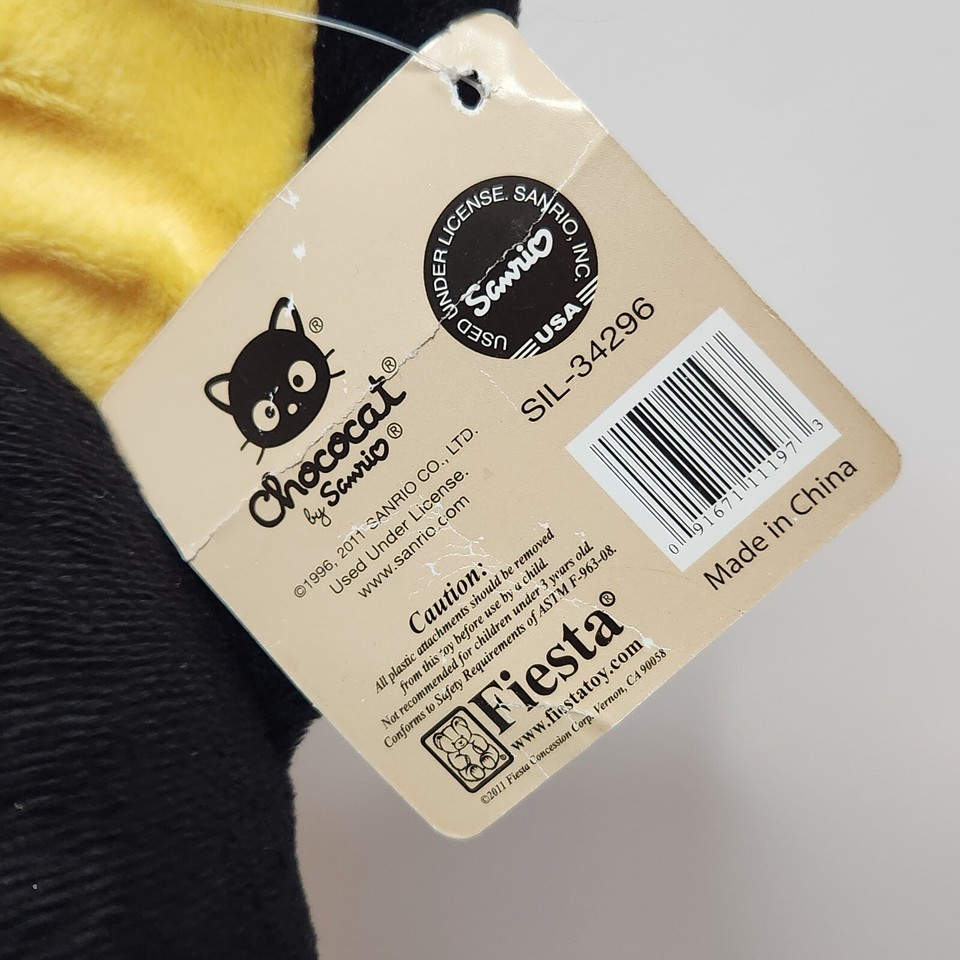 24" SANRIO FIESTA 2011 HELLO KITTY CHOCOCAT STUFFED ANIMAL PLUSH LARGE ...