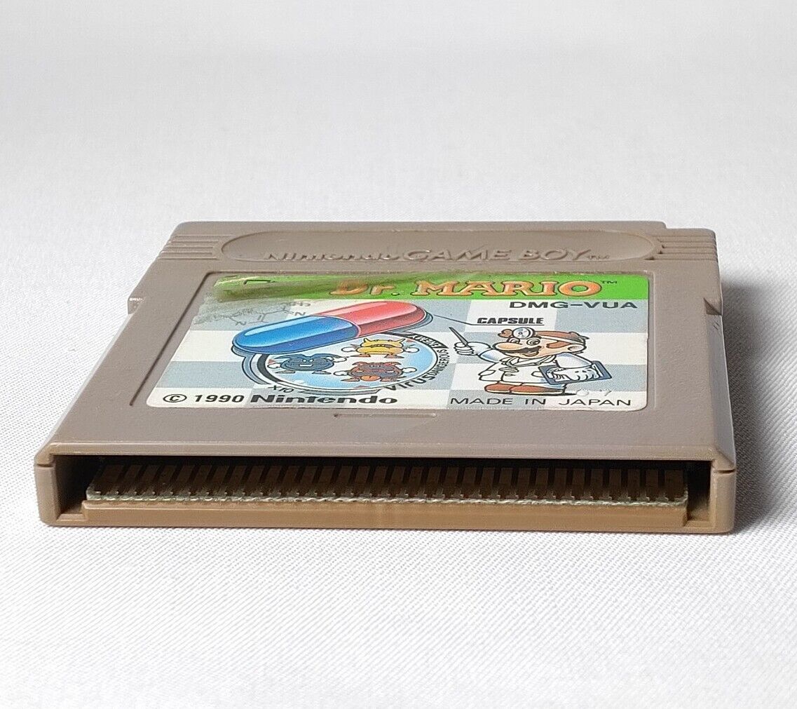 Dr. Mario Gameboy Cartridge Japanese Nintendo 1990 From Japan F/S | eBay