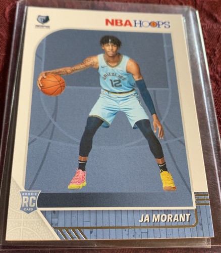 Ja Morant 2019-20 NBA Hoops Rookie Card RC # 259, Memphis Grizzlies | eBay