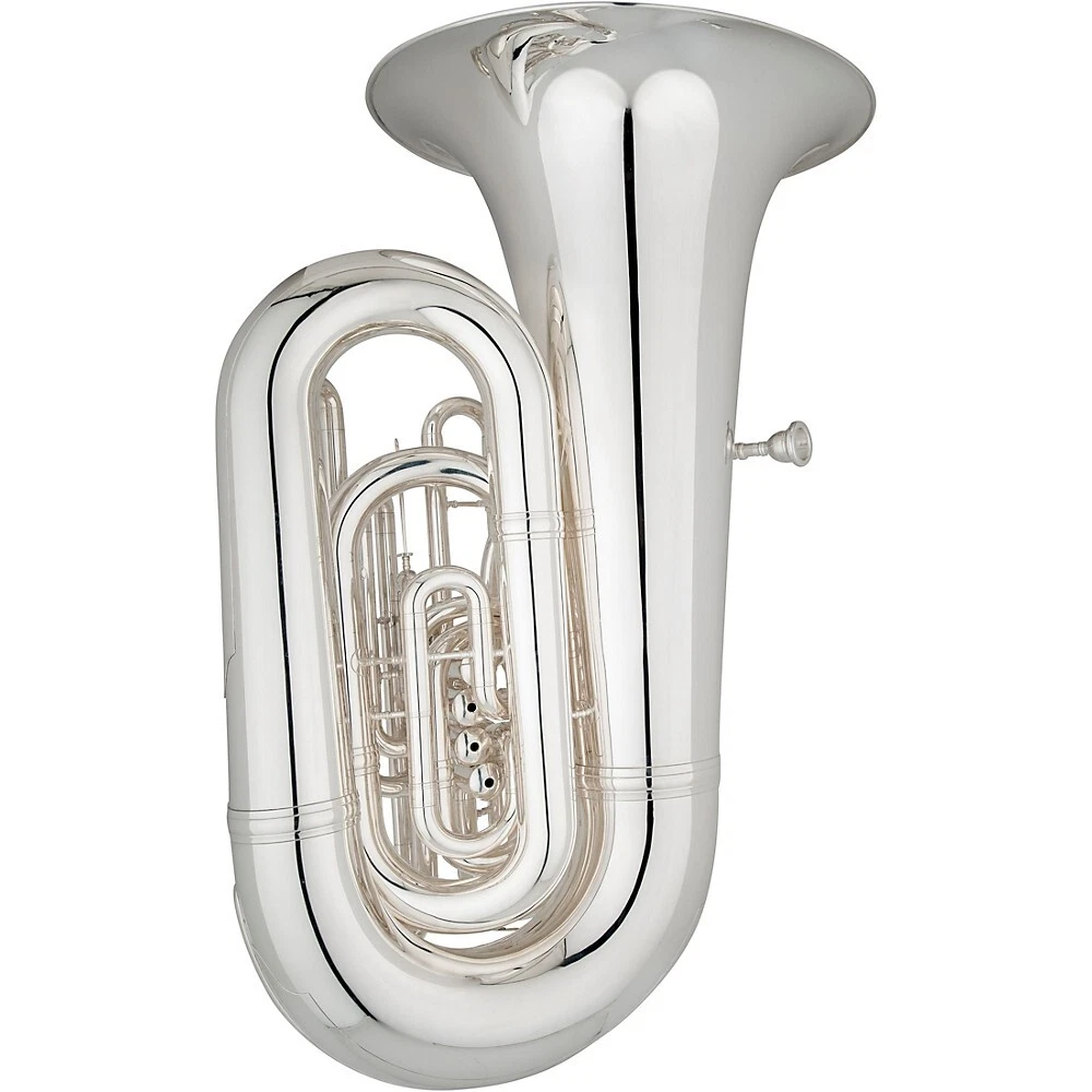 Silver 4 Valve Tuba
