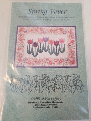 Spring Fever Quilt Quilting Pattern Debbie's Creative Moments Debbie ...