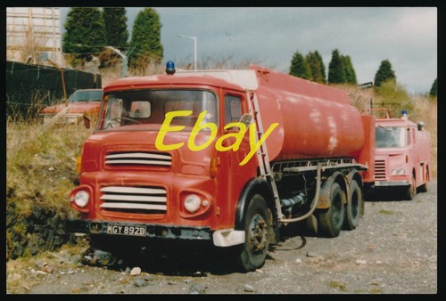 Lorry Truck Photo, Albion Fire Appliance, KGY 892D, Ex BP Llandarcy ...