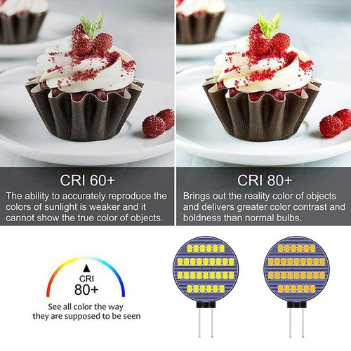 G4 2016 30 Lamp Chip Shape Round Low Voltage 12V Corn Energy Saving ...