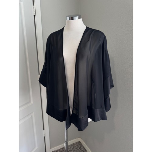 Soft Surroundings Kimono Topper Open Front Layering L/XL | eBay