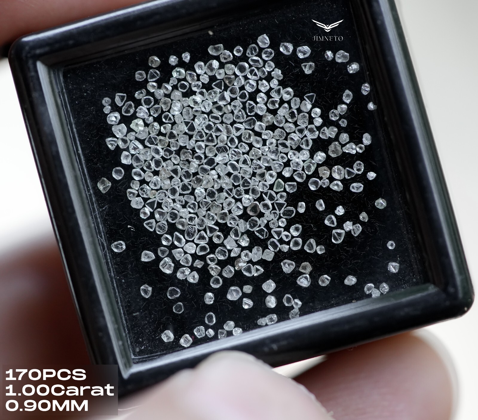 Natural White Small Loose Diamonds 1.0 T.C.W 290PCS Real Rough Diamonds ...