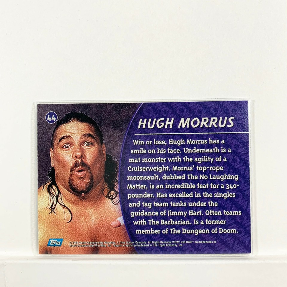 Hugh Morrus - Topps 1998 WCW NWO Wrestling Card #44 | eBay