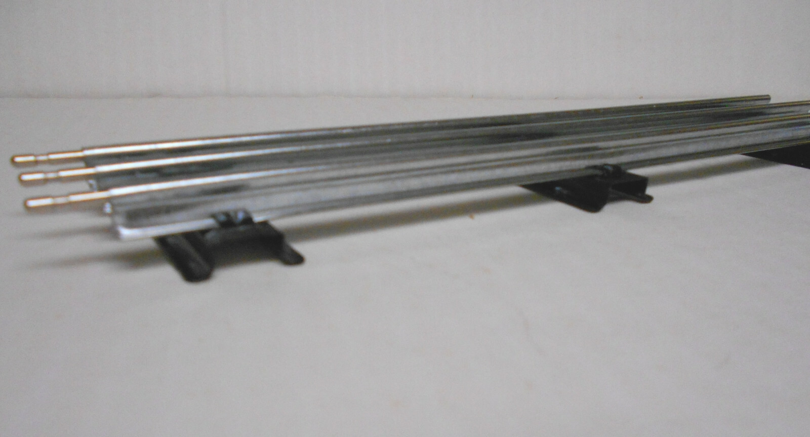 O GAUGE MENARDS 10" STRAIGHT TRACK SECTION Tubular 3 rail NEW | eBay