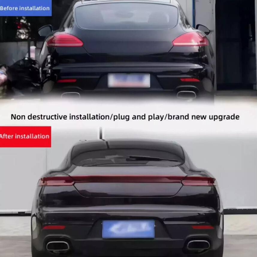Upgrade 971 Style Brake Light LED Rear Tail Light For Porsche Panamera ...