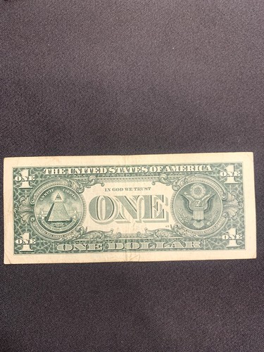 Trinary Triple Repeater Mini Radar E31811818B Fancy Note One Dollar ...