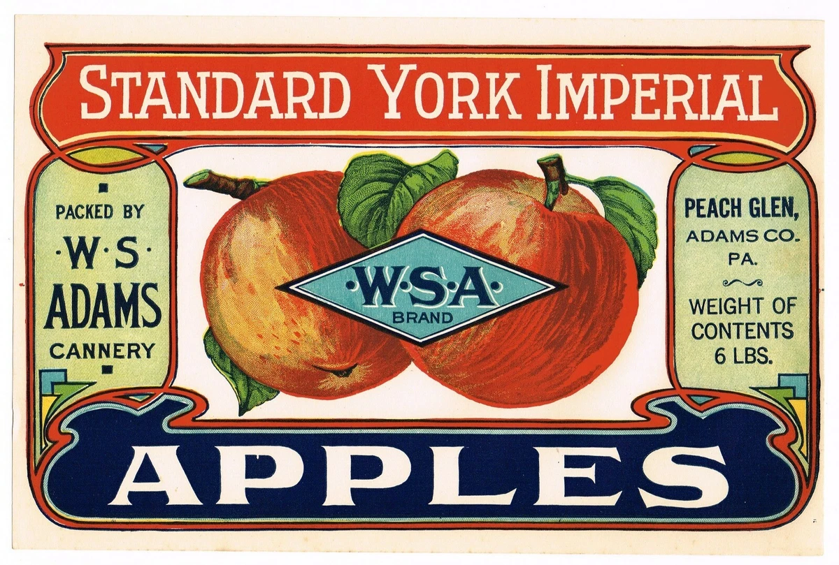 Vintage Apple Labels