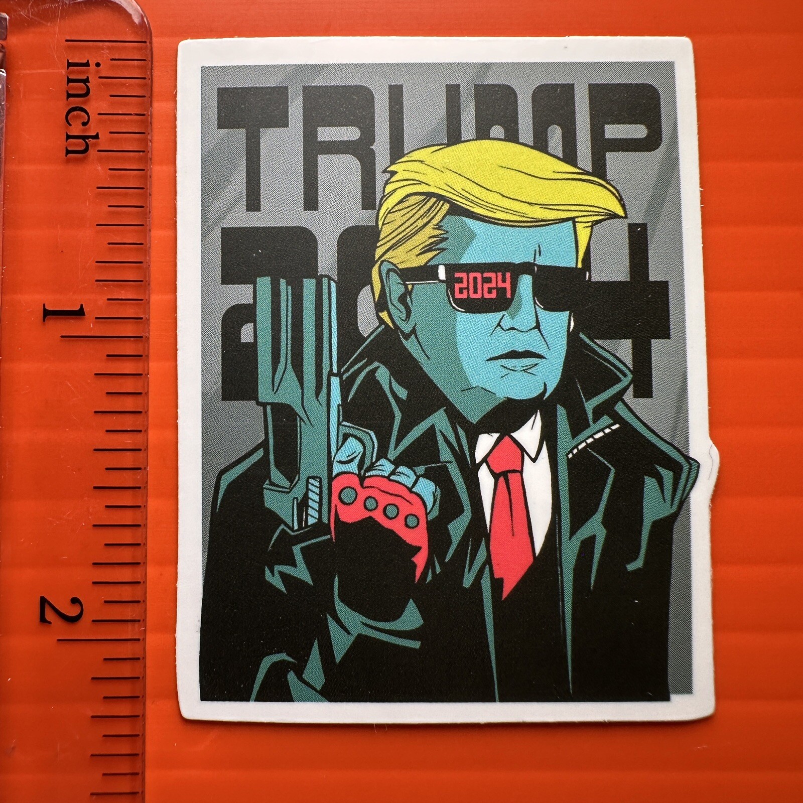 Donald Trump 2024 Terminator Sticker President POTUS USA | eBay