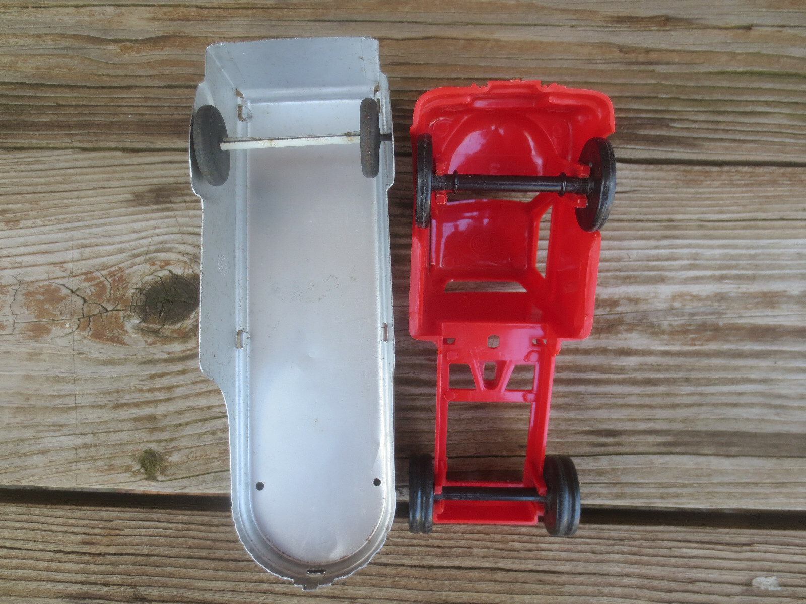 Vintage Marx Lumar Lines Deluxe Open Van Trailer & Truck with Box USA ...