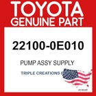 TOYOTA GENUINE 221000E010 PUMP ASSY SUPPLY 22100-0E010 | eBay