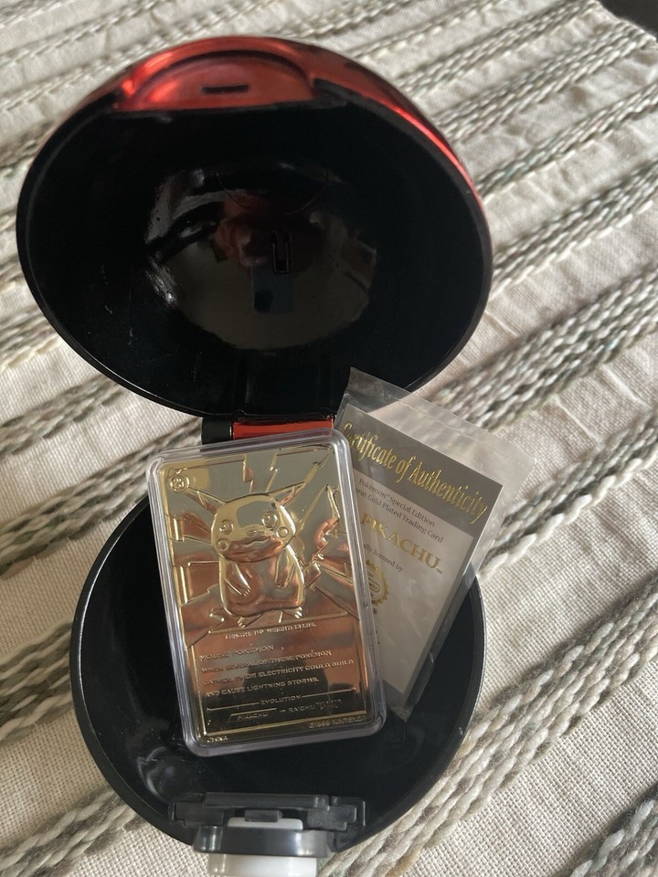 1999 burger king pokemon gold cards pikachu | eBay
