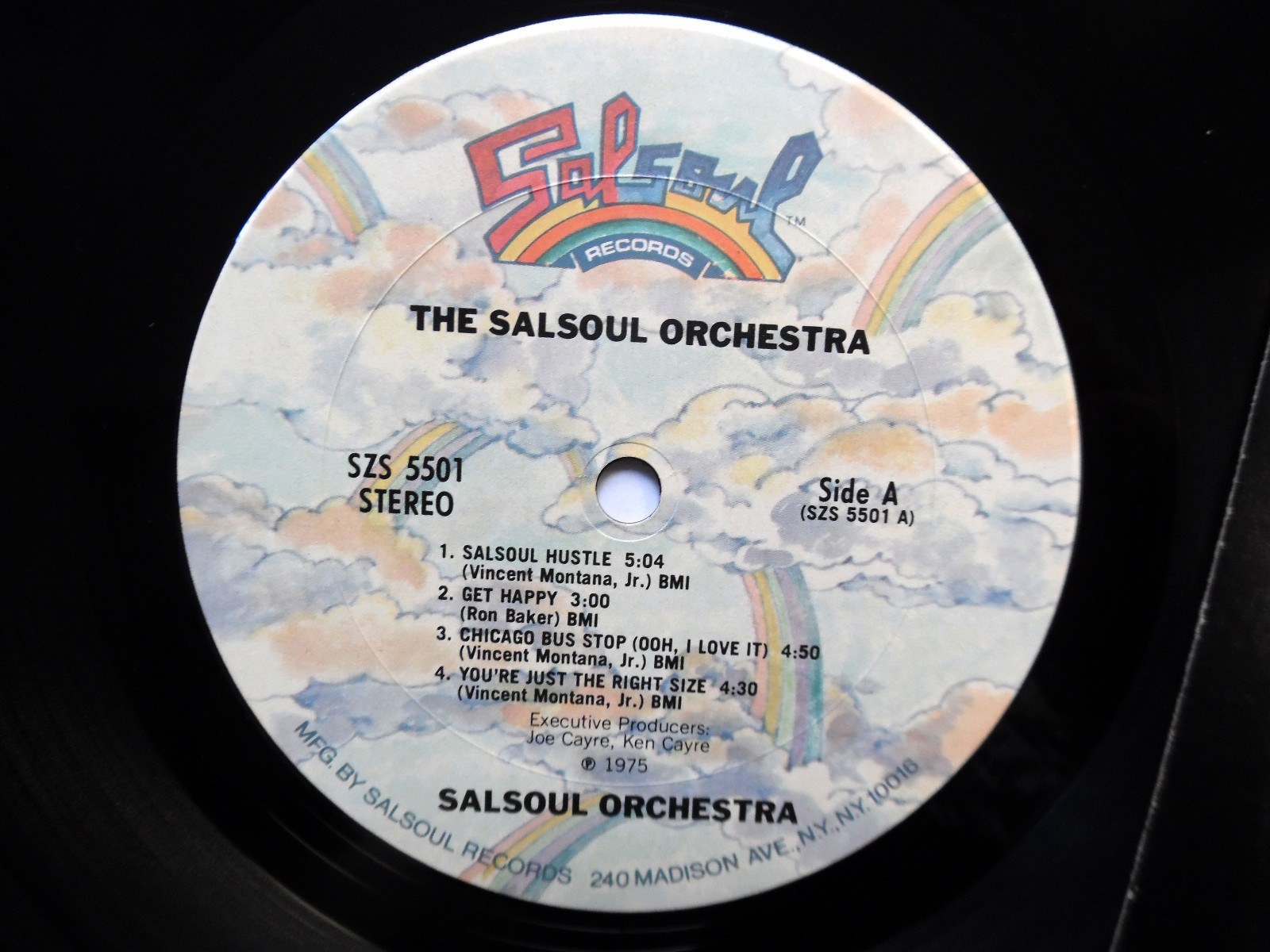 SALSOUL ORCHESTRA self titled LP 1975 Latin disco Near- MINT | eBay