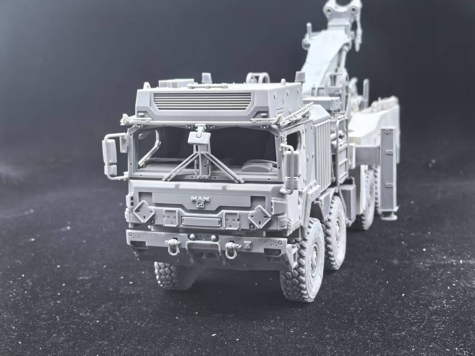 3D Printed 1/35 Rheinmetall hx-45m military rescue vehicle Unpainted ...
