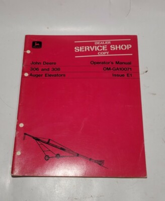 Farm Implement Parts - John Deere Auger