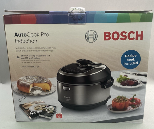 Bosch MUC88B68GB Auto Cook Pro Induction 50 Preset Pressure Multicooker ...