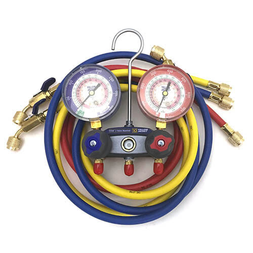 Yellow Jacket 49868 TITAN 2-valve Test and Charging Manifold for sale ...