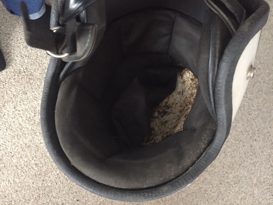 1960s Peter Fonda Easy Rider Original Helmet | White | Fiberglass ...