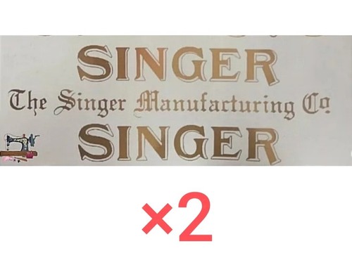 Restoration decals for SINGER sewing machine | eBay